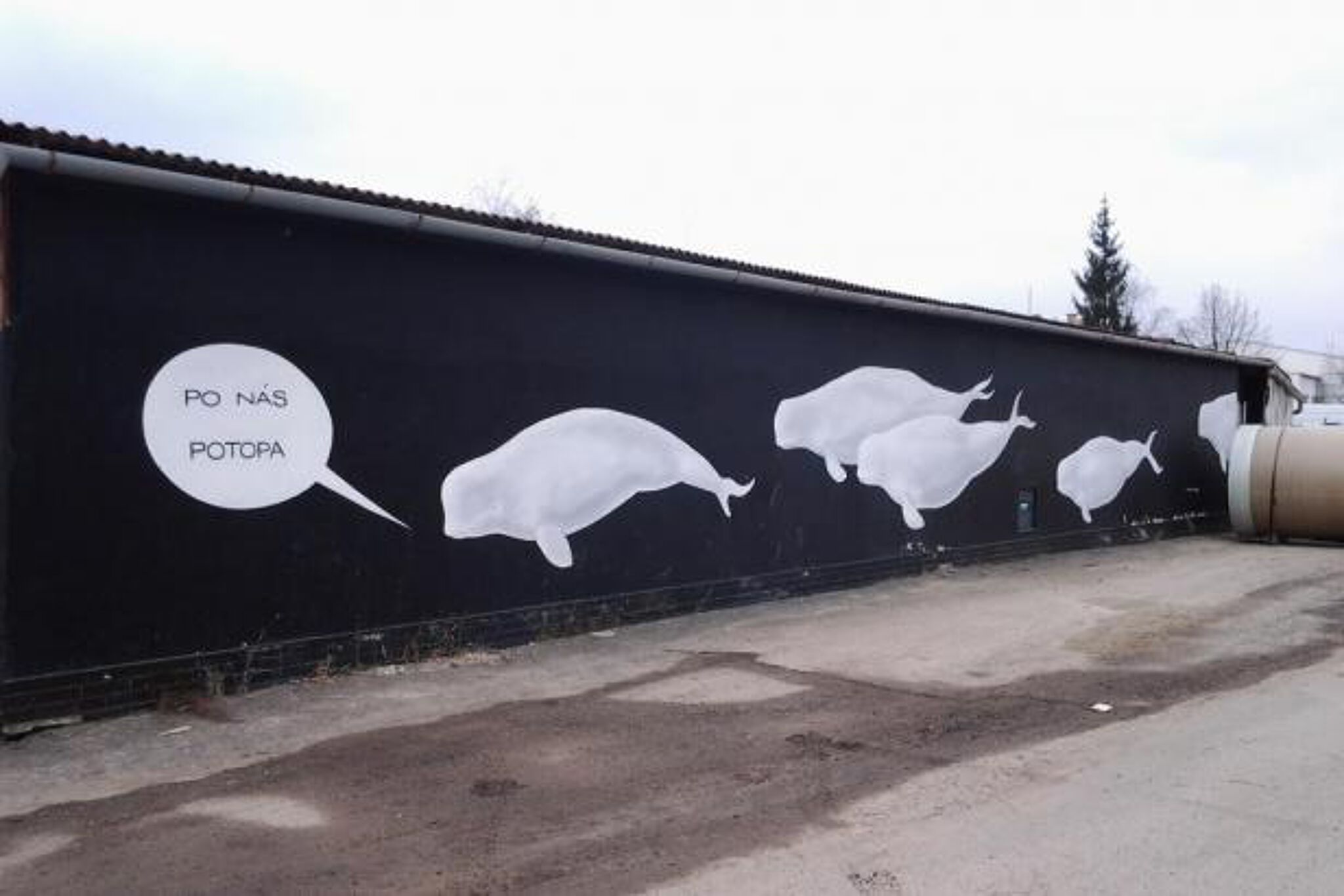 Flood after us... by TIMO - Street Art Cities