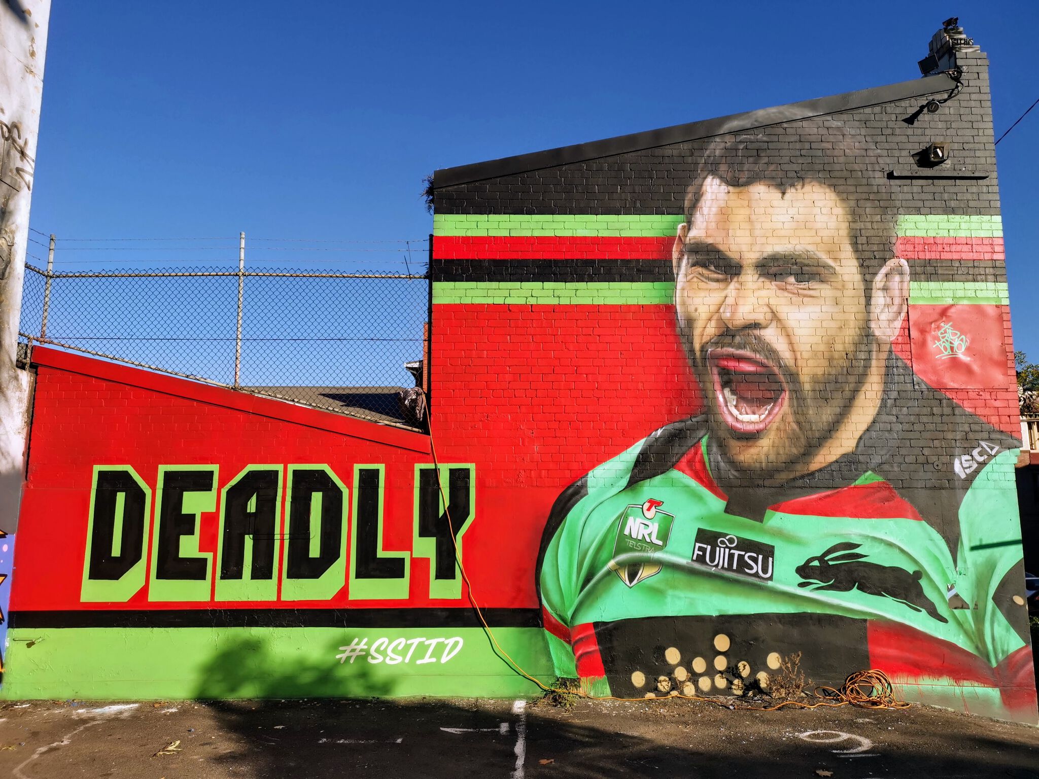 Greg Inglis - Deadly by Sid Tapia - Street Art Cities