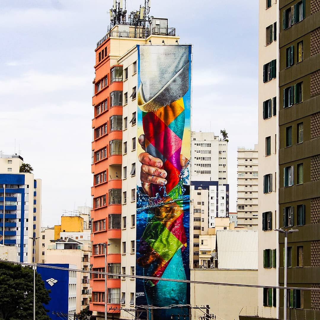 Artwork by Eduardo Kobra - Street Art Cities