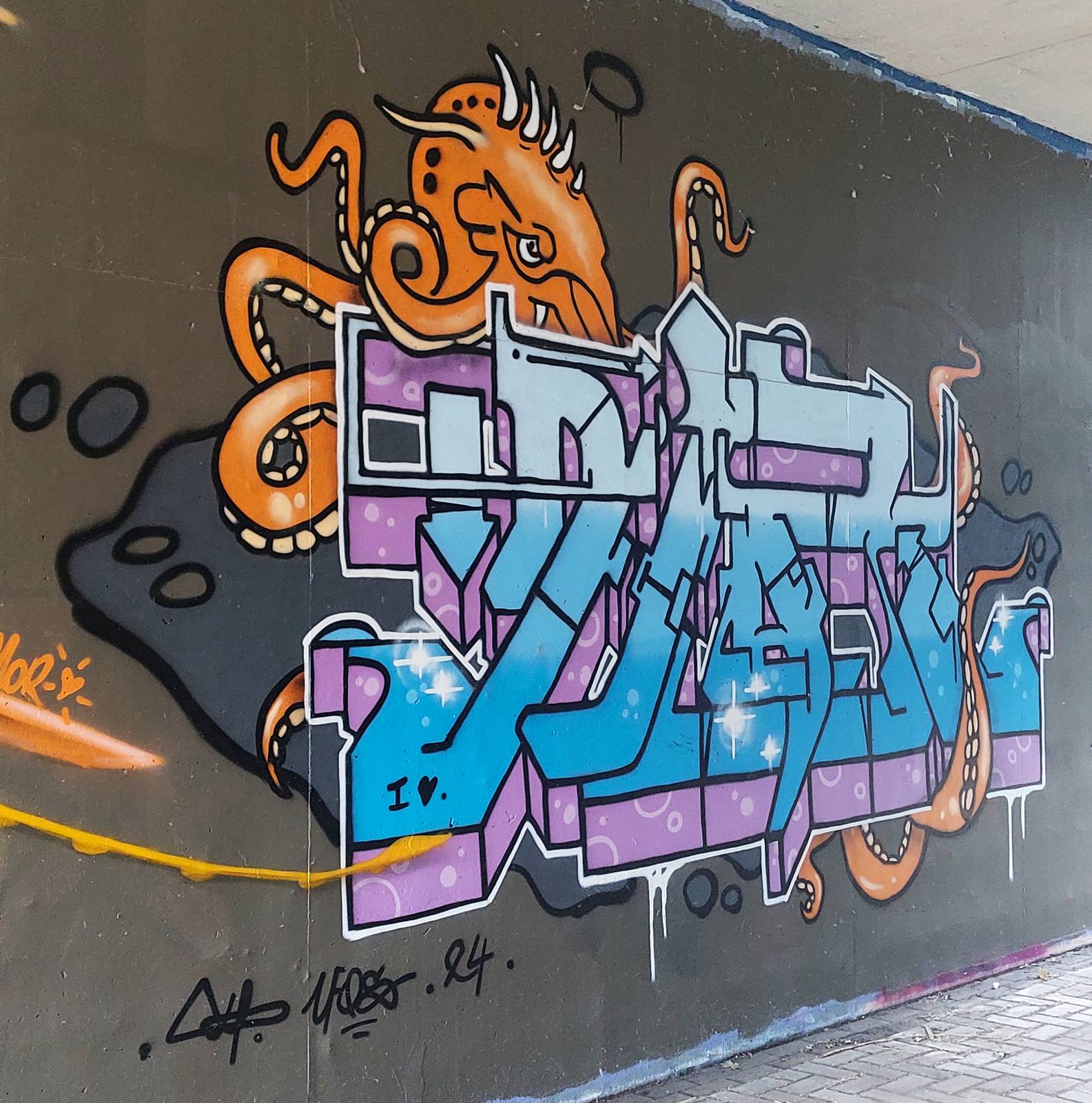 Artwork by Djay - Street Art Cities