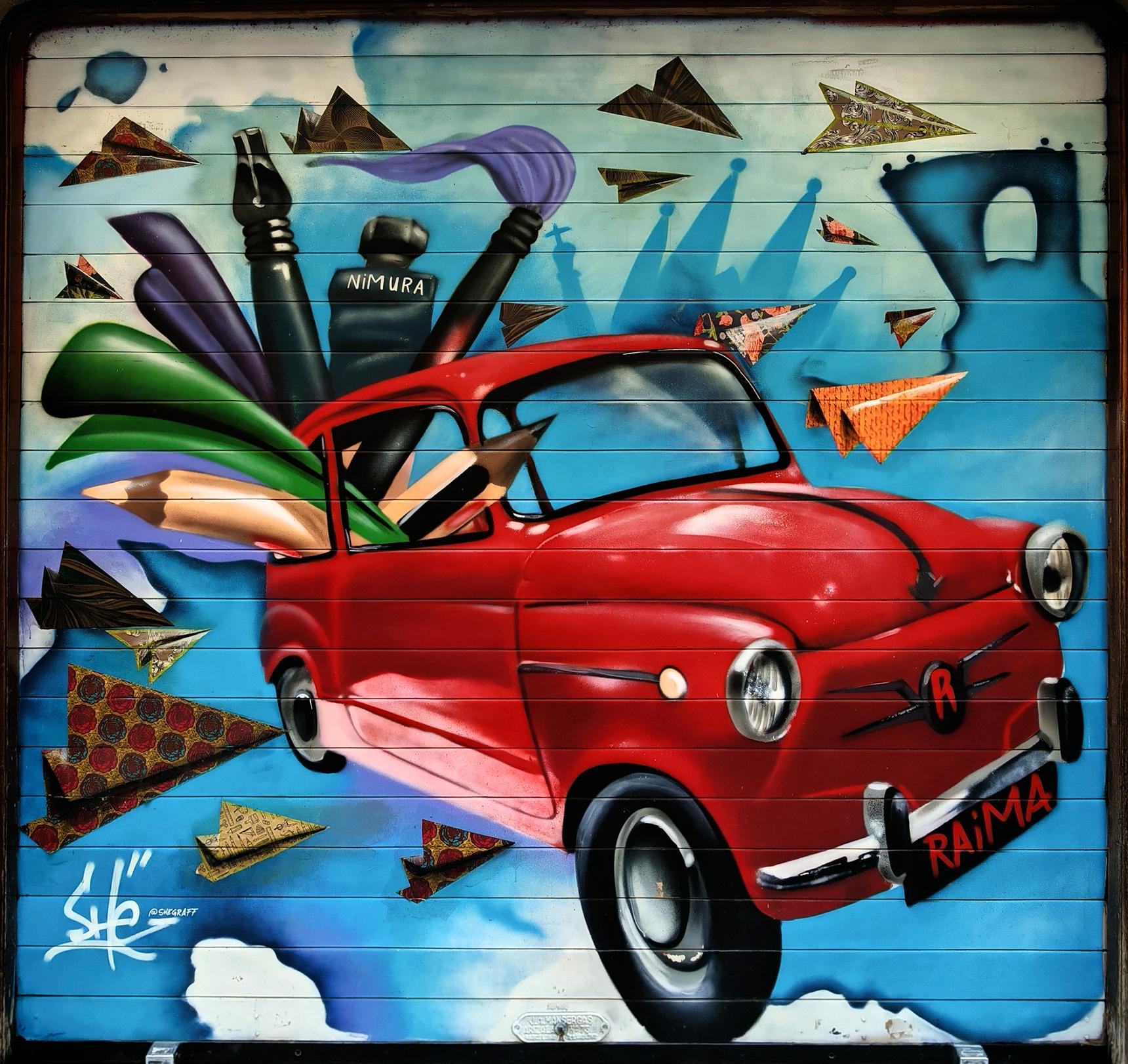 Raima Shutter 1 by SheGraff - Street Art Cities