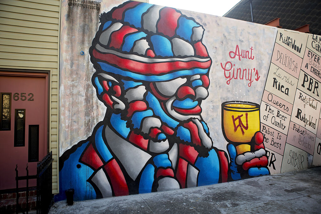 Barber Pole Graffiti