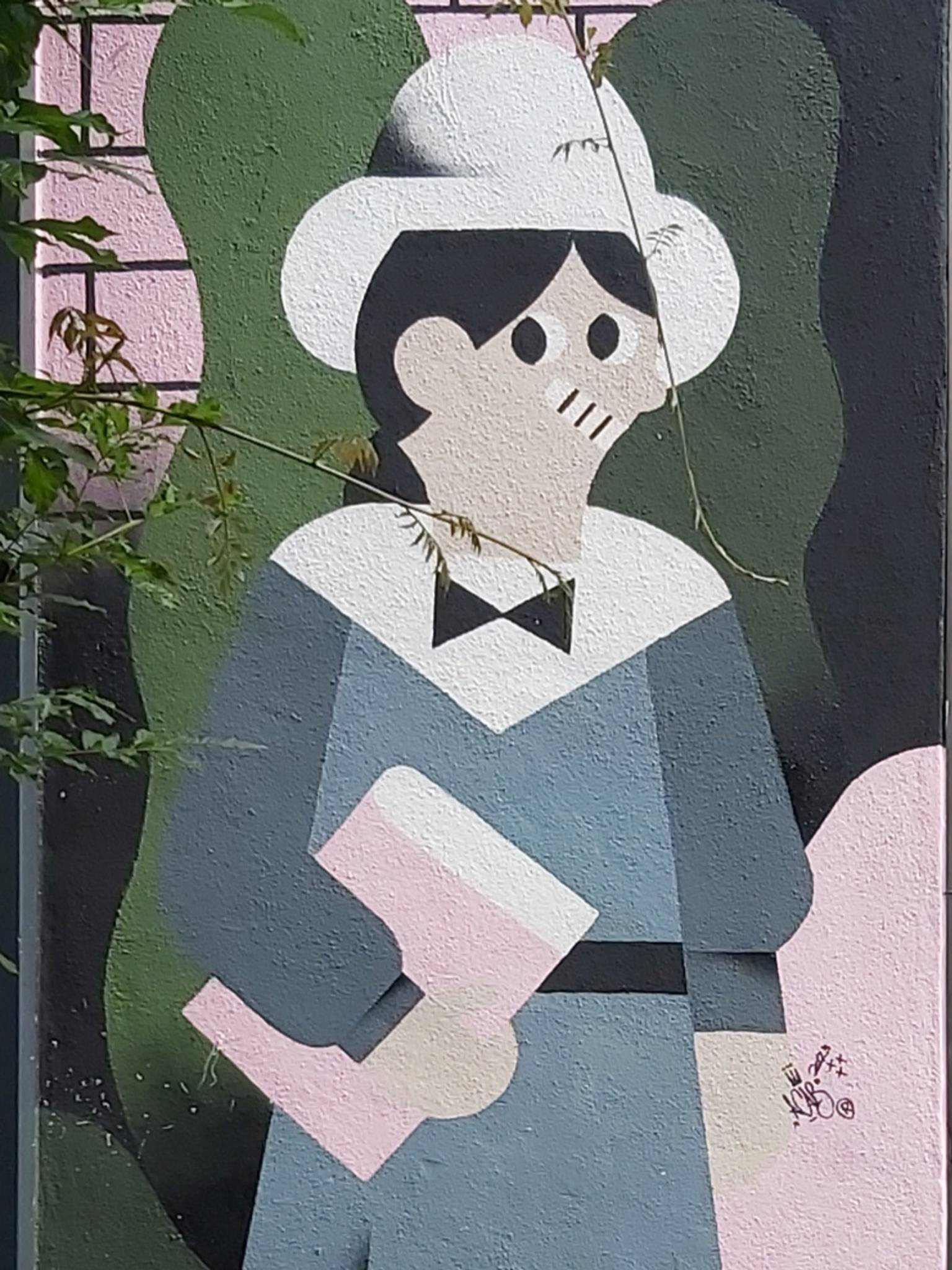 Alida & Annie by Levi Jacobs - Street Art Cities