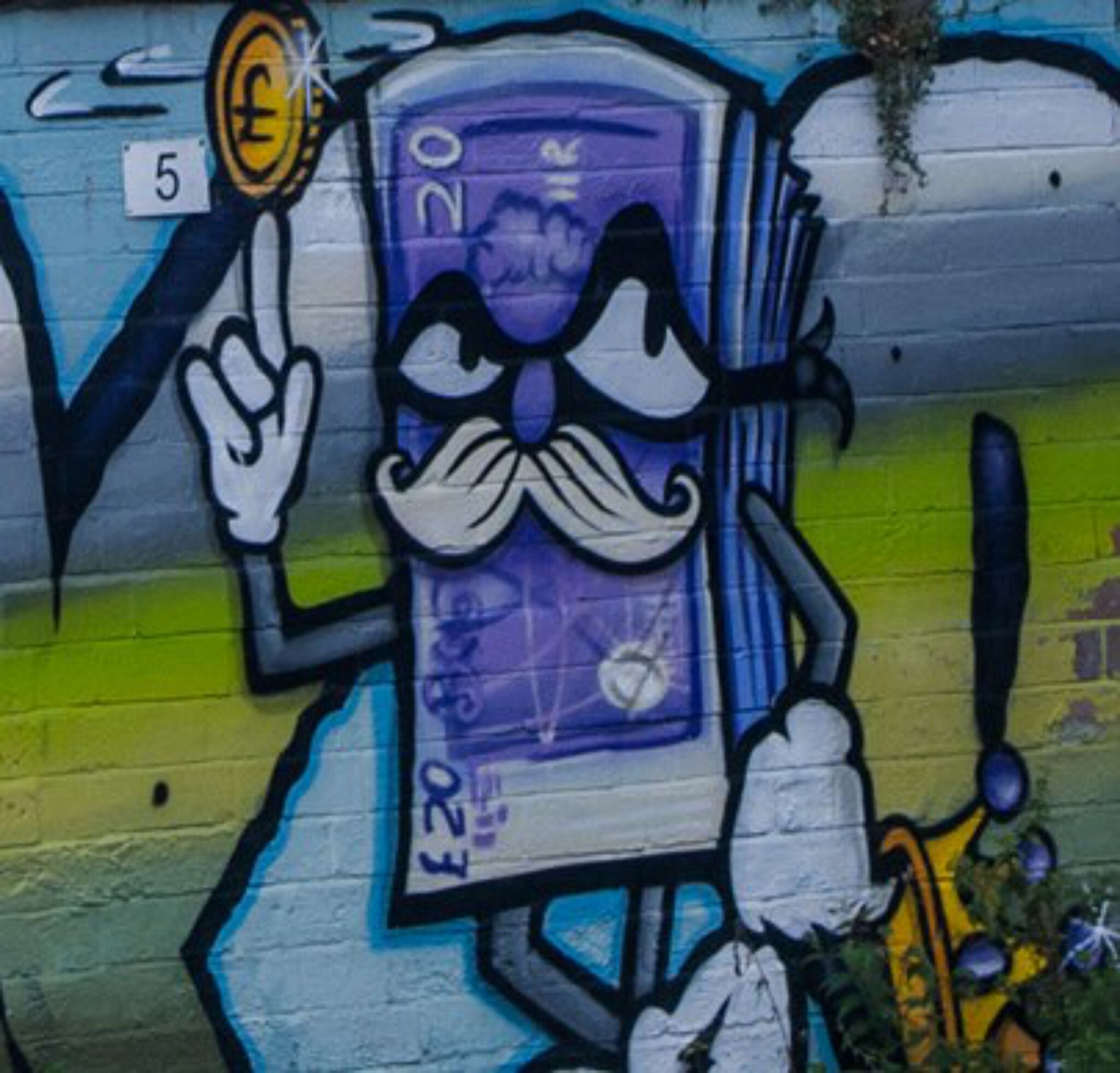 Cash Is King By Kid30 Oxygen Thievez Street Art Cities Cash Is King By Kid30 Oxygen Thievez Street Art Cities